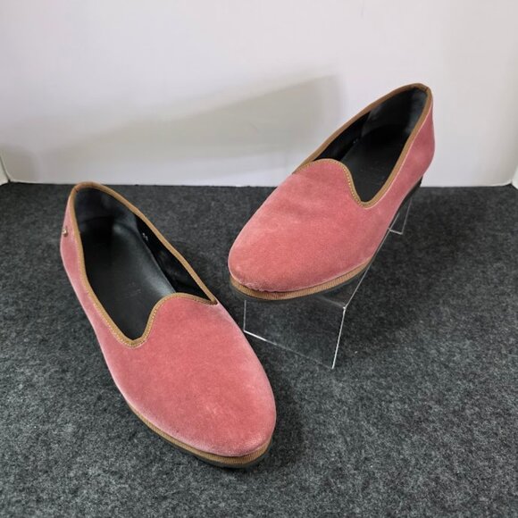 Idoni | Shoes | Idoni Italian Velvet Loafers Size 39 Us 85 | Poshmark